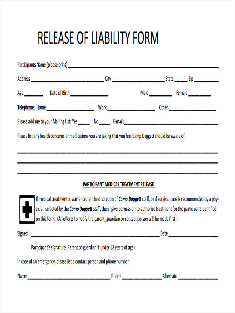 FREE 5+ Sample Trustee Liability Forms in MS Word | PDF