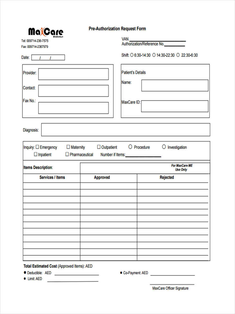 FREE 9+ Nextcare Reimbursement Form Samples, PDF, MS Word, Google Docs