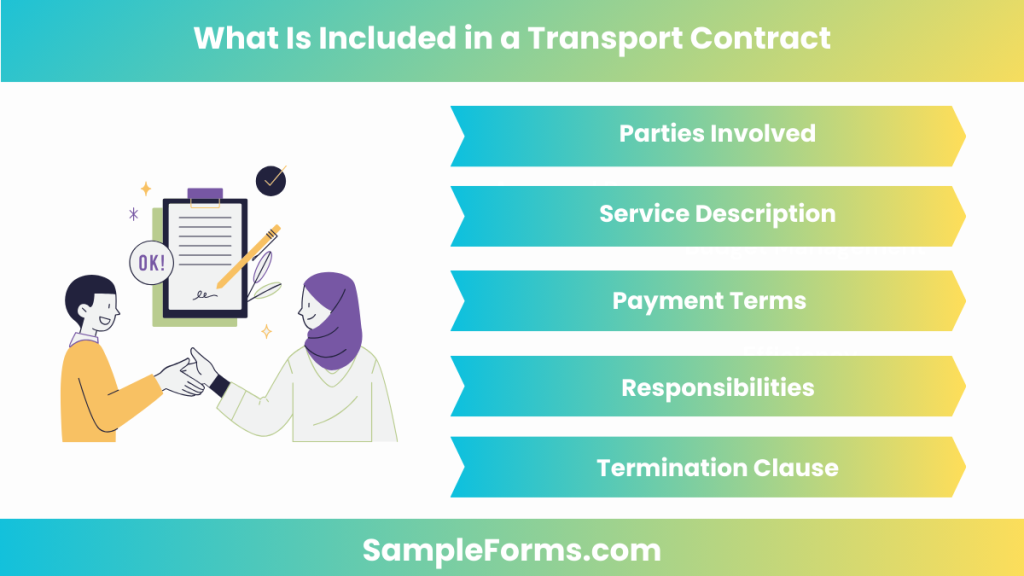 FREE 12+ Transportation Contract Form Samples, PDF, MS Word, Google Docs