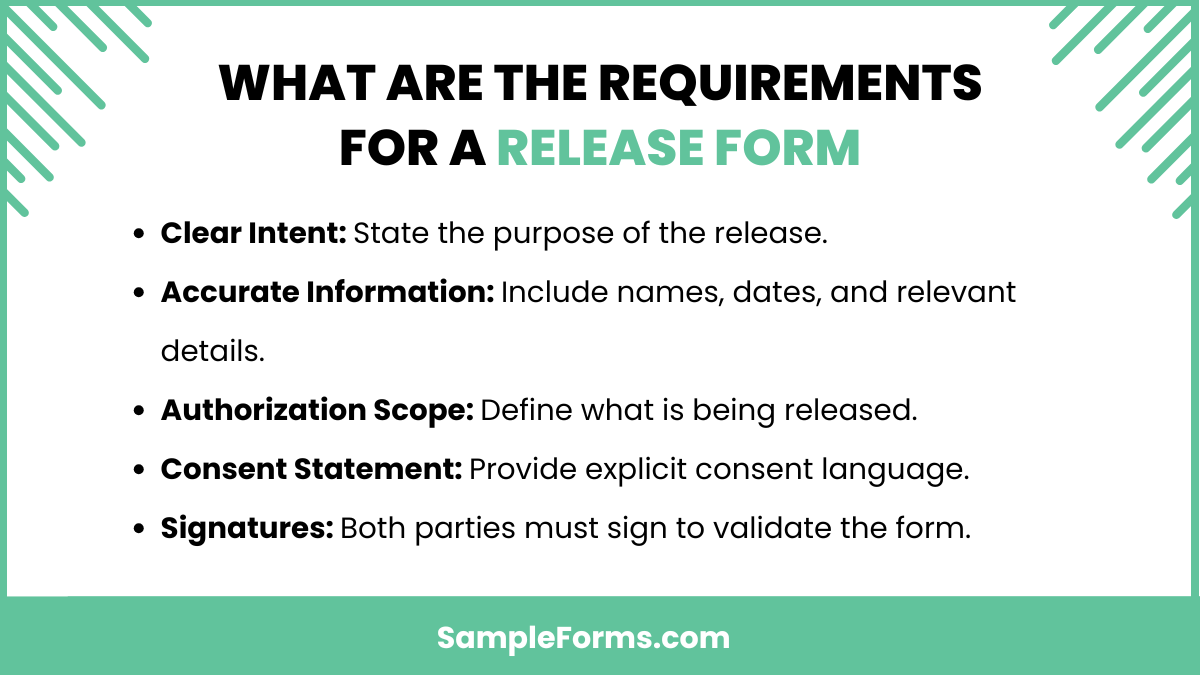 FREE 25+ Emergency Release Form Samples, PDF, MS Word, Google Docs