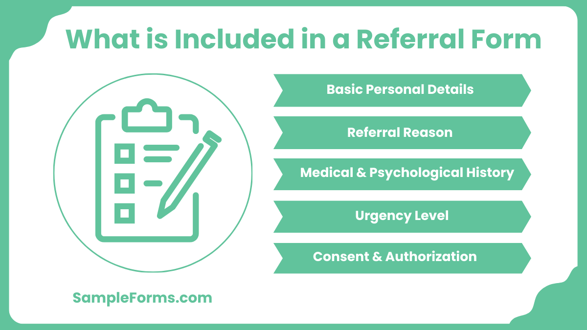 FREE 12+ Counseling Referral Form Samples, PDF, MS Word, Google Docs
