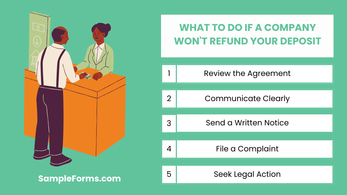 FREE 12+ Deposit Refund Form Samples, PDF, MS Word, Google Docs