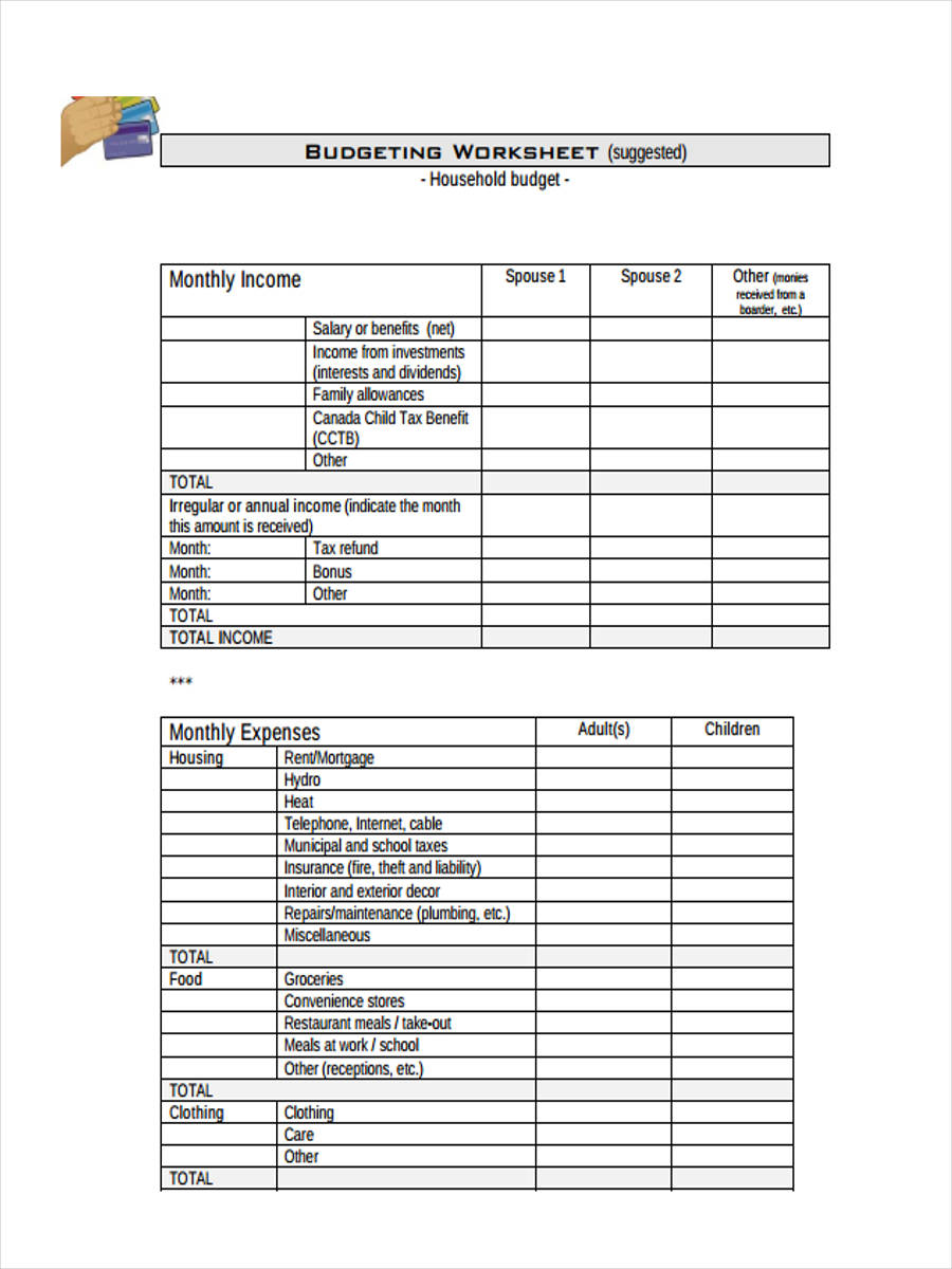 FREE 7+ Sample Yearly Budget Forms in MS Word | PDF