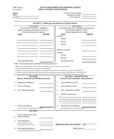 FREE 8+ Account Report Forms in PDF | MS Word | Excel