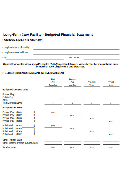 FREE 21+ Financial Statement Form Samples, PDF, MS Word, Google Docs, Excel