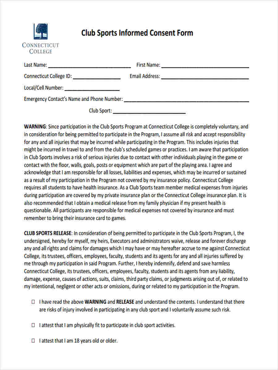 FREE 34+ Consent Form Formats in PDF | MS Word | Excel