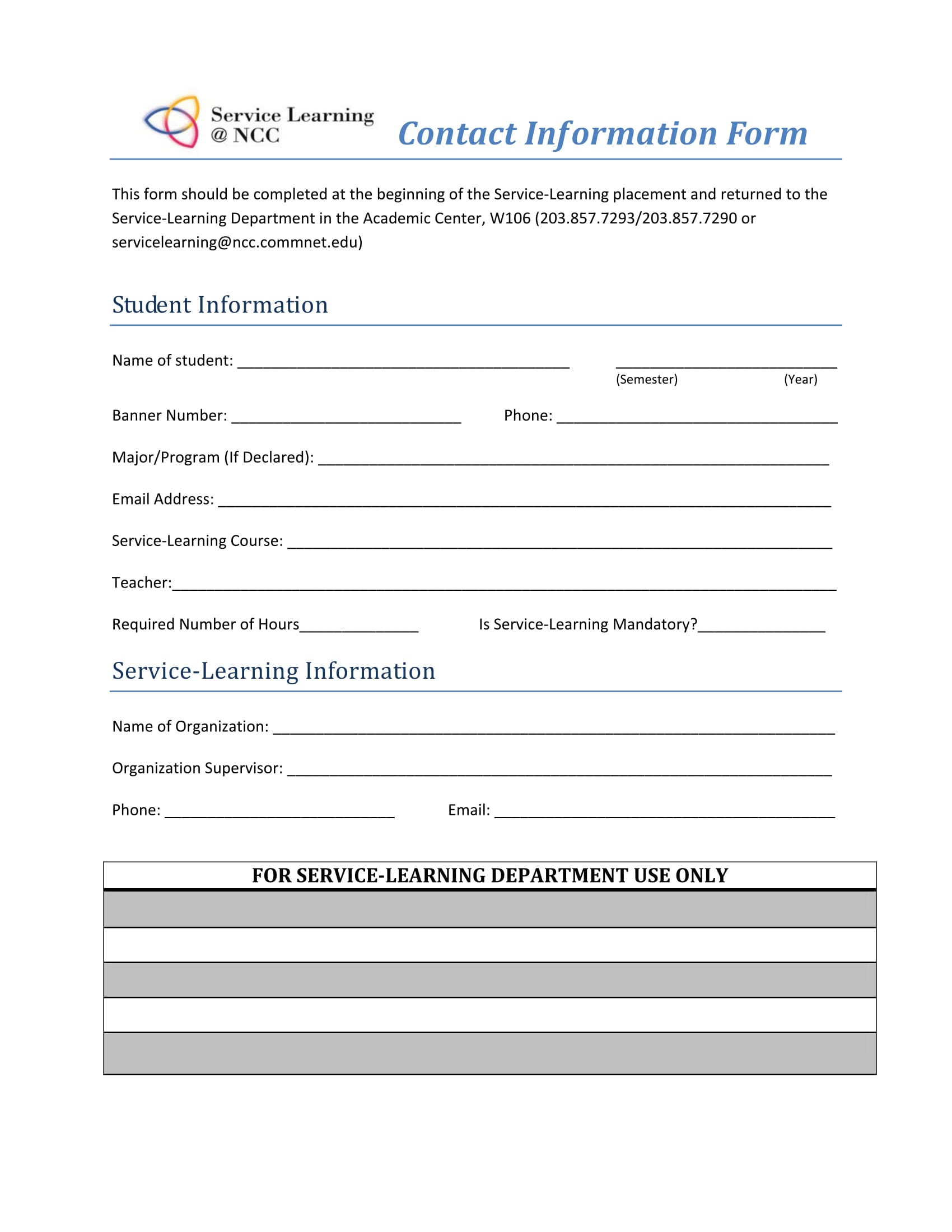 FREE 17+ The Uses of Information Forms in PDF | Ms Word | Excel