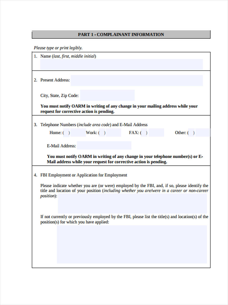 FREE 26+ Corrective Action Form Samples, PDF, MS Word, Google Docs, Excel