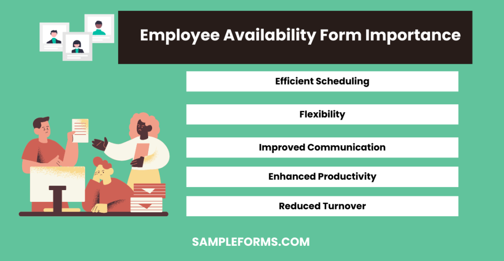 FREE 19+ Employee Availability Form Samples, PDF, MS Word, Google Docs