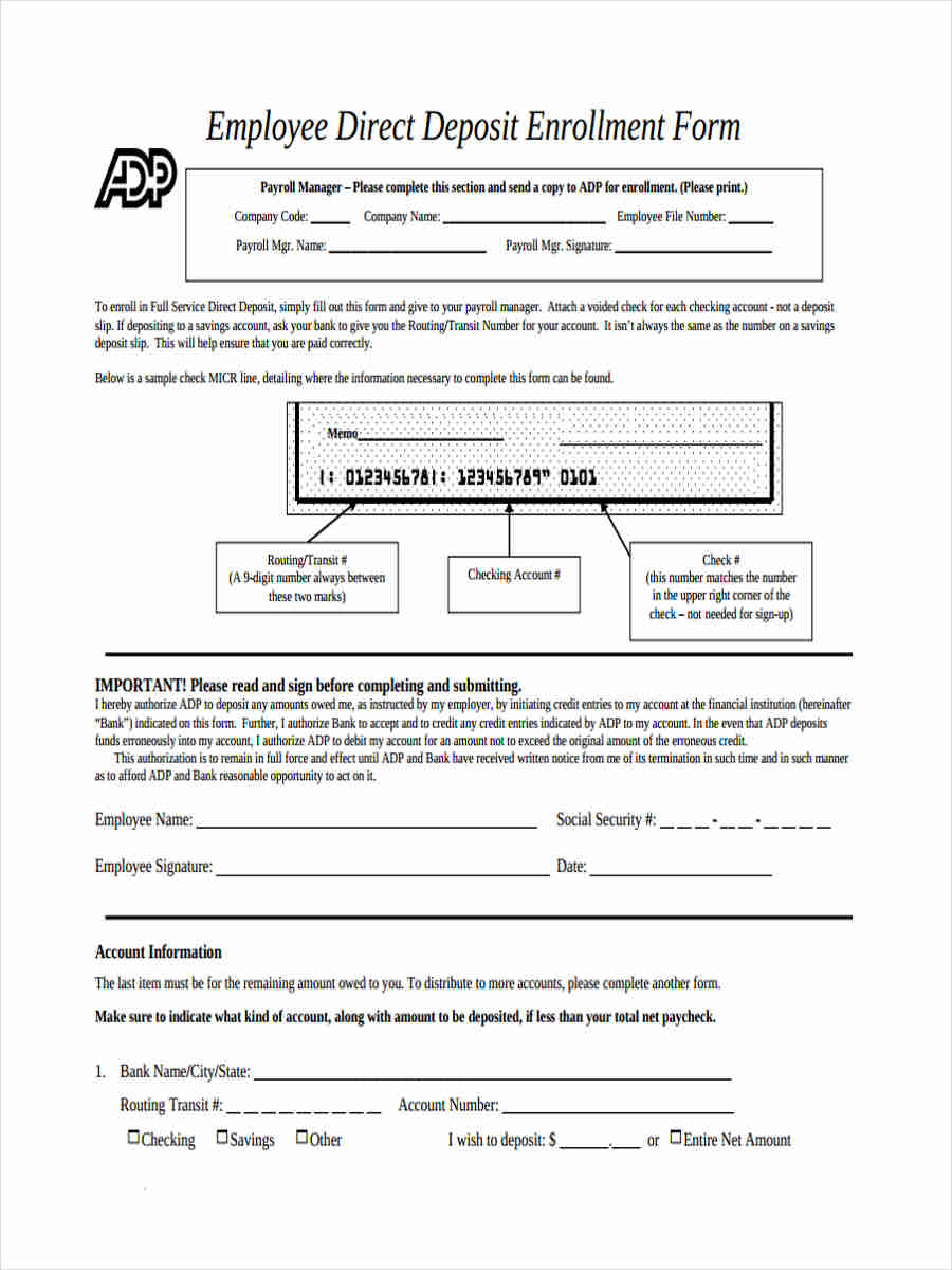 FREE 32+ Deposit Forms in PDF | MS Word