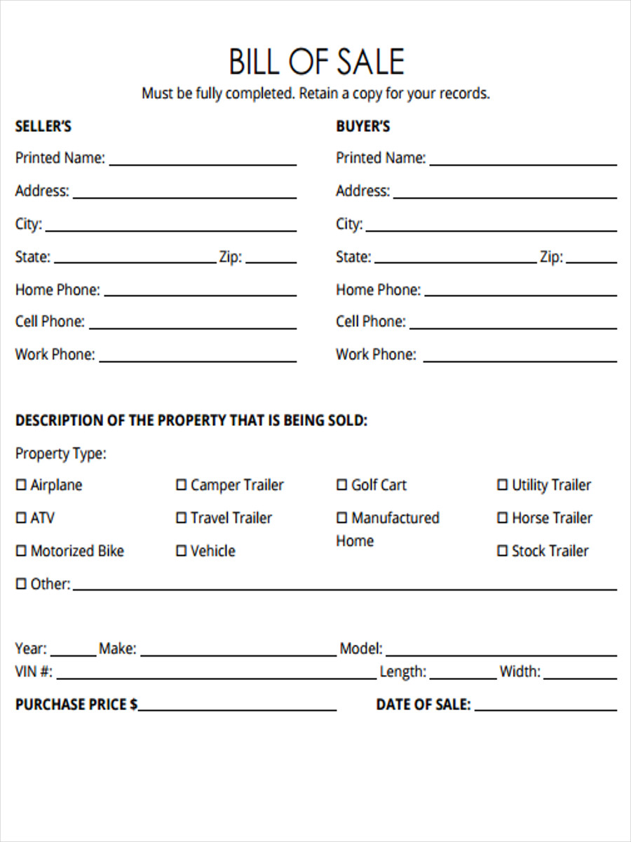 Vehicle Bill Of Sale Printable Free Colorado Vehicle Gift Bill Of Sale 
