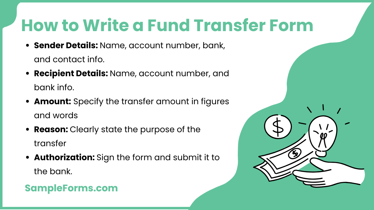FREE 11+ Fund Transfer Form Samples, PDF, MS Word, Google Docs, Excel
