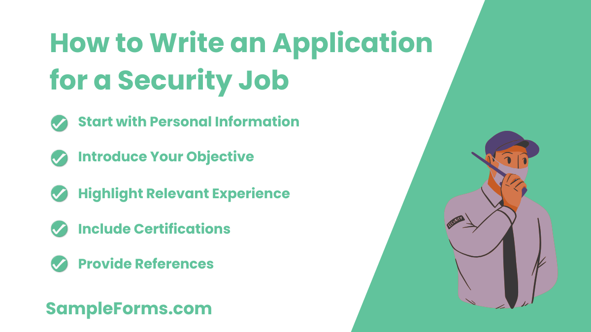 FREE 15+ Security Application Form Samples, PDF, MS Word, Google Docs