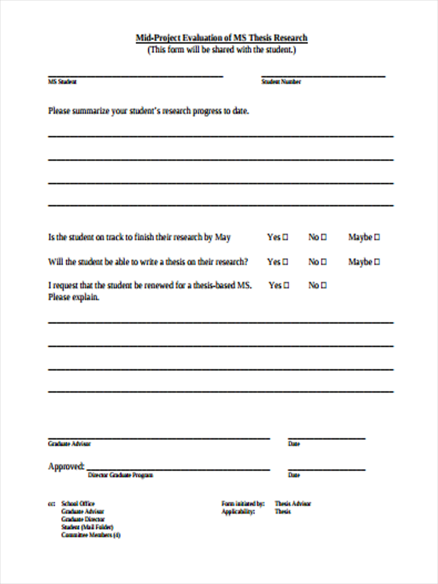 FREE 10 Project Feedback Forms In PDF Ms WOrd
