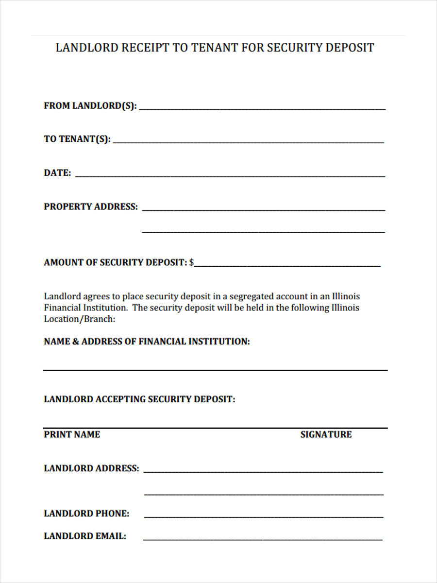 FREE 32+ Deposit Forms in PDF | MS Word