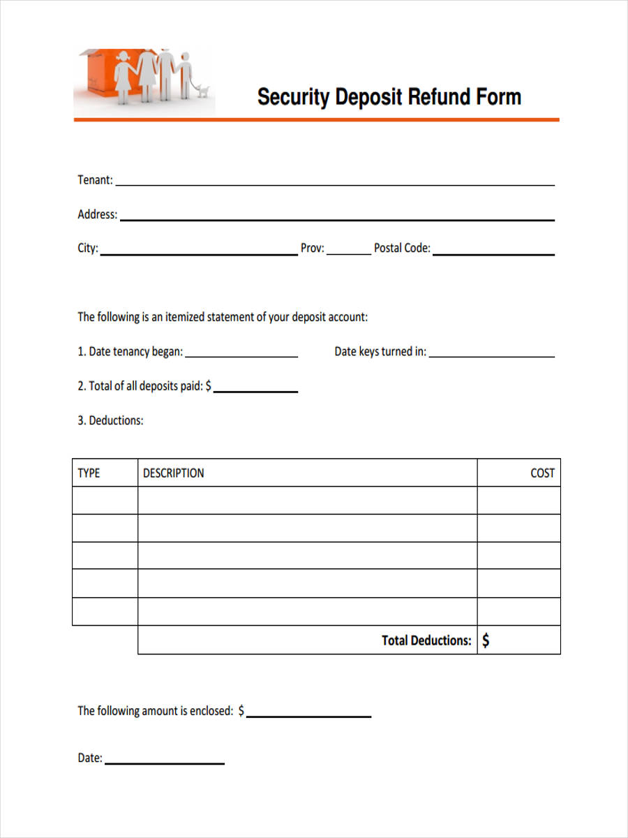 FREE 32+ Deposit Forms in PDF | MS Word