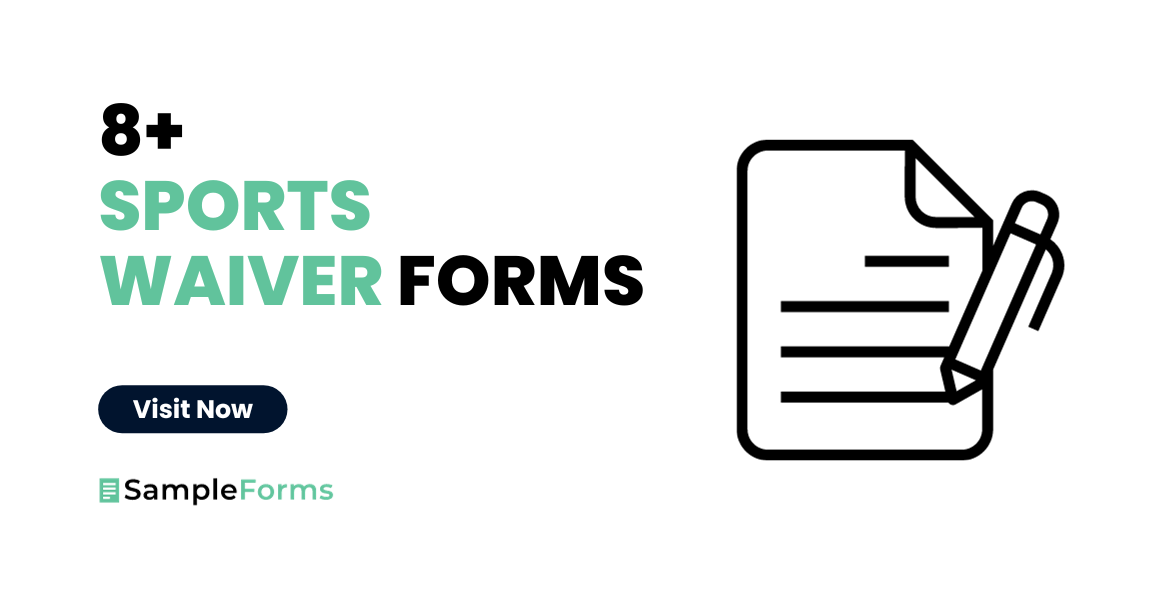 FREE 8+ Sports Waiver Forms in PDF