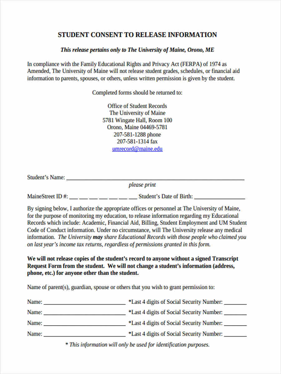 FREE 34+ Consent Form Formats in PDF | MS Word | Excel