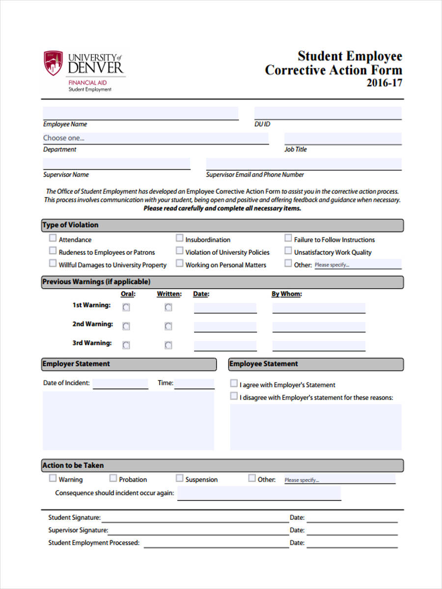 Corrective Action Template Prntbl concejomunicipaldechinu gov co