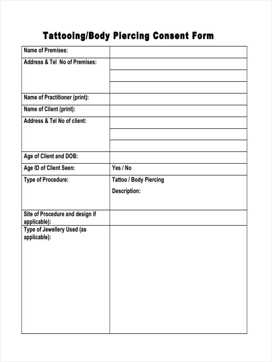 FREE 8+ Sample Client Consent Forms in MS Word | PDF