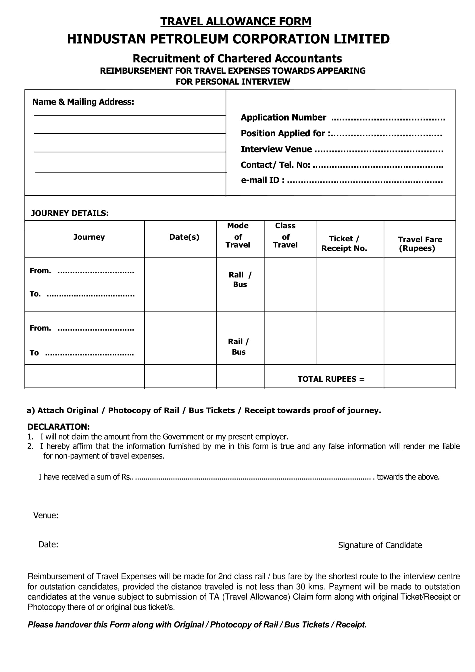 2023 Travelling Allowance Form Fillable Printable Pdf And Forms Porn 2023 Travelling Allowance Form Fillable Printable Pdf And Forms Porn