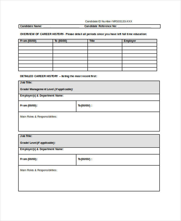 FREE 5+ Health Accounting Forms in PDF | MS Word