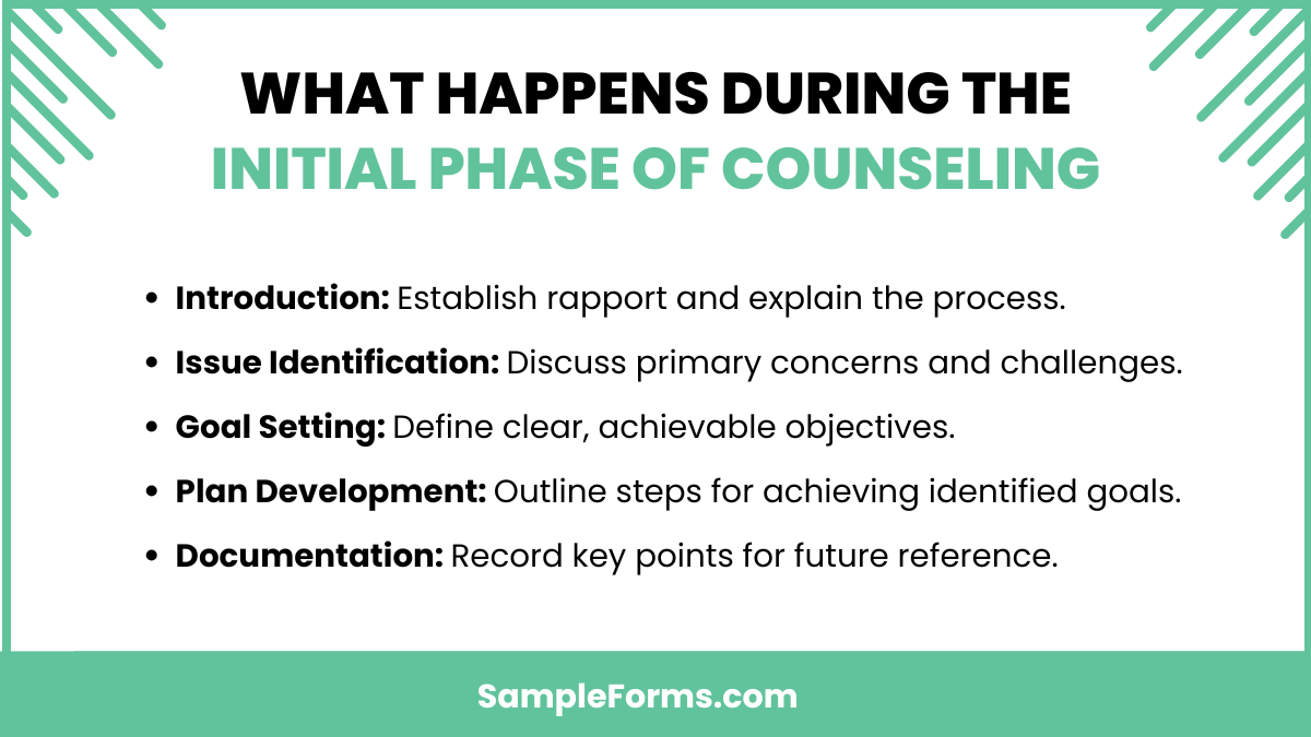 FREE 8+ Initial Counseling Form Samples, PDF, MS Word, Google Docs