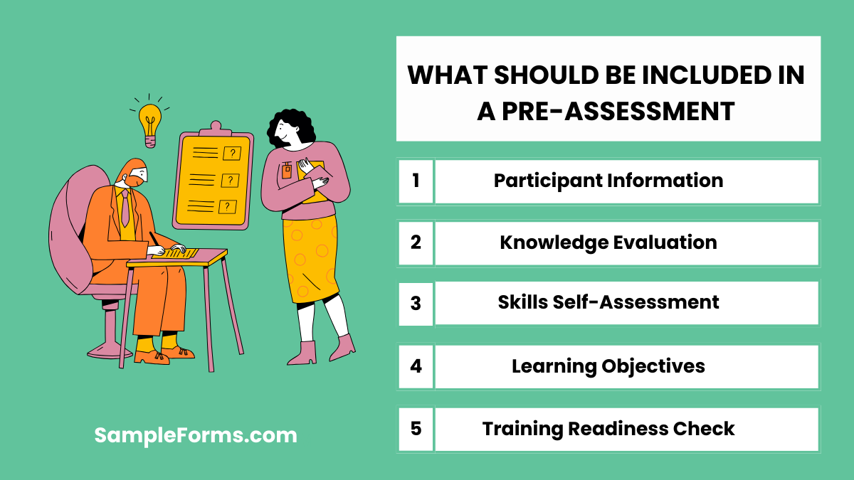 FREE 9+ Pre Training Assessment Form Samples, PDF, MS Word, Google Docs