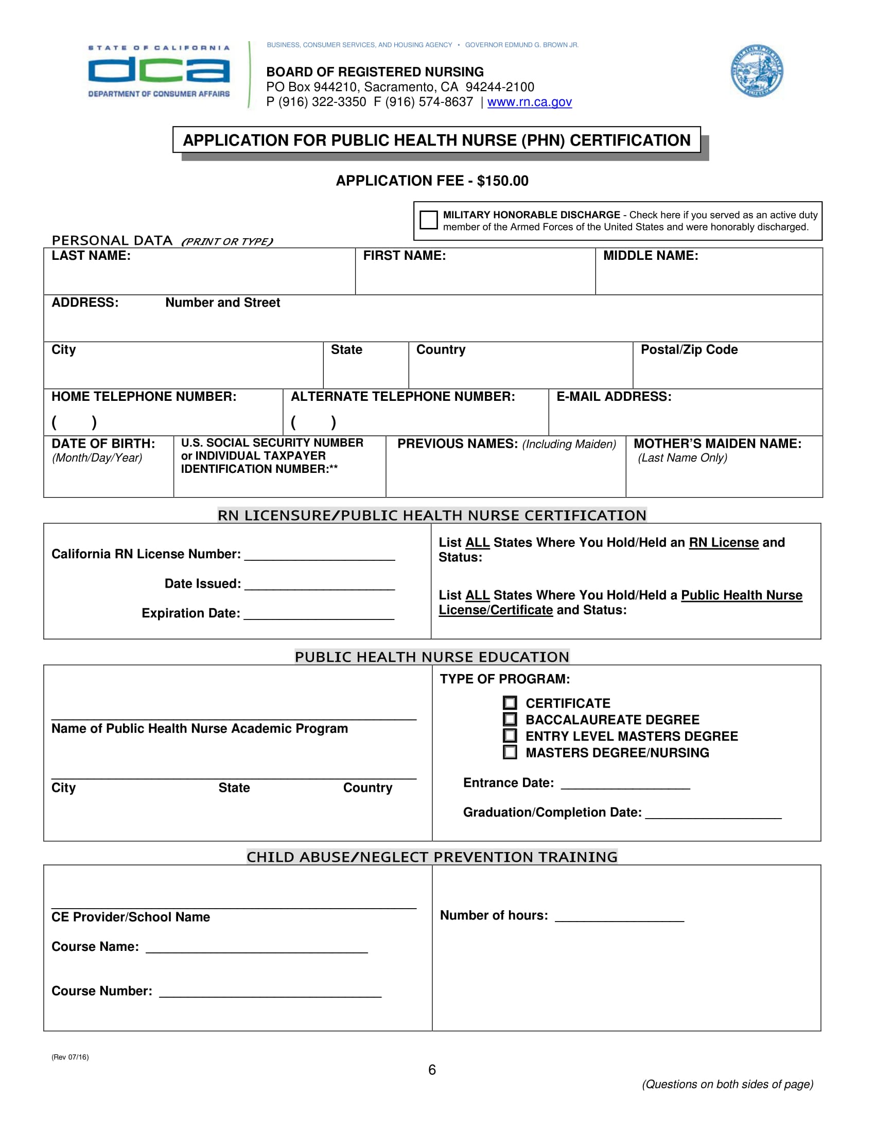 FREE 14+ Nurse Application Form Samples, PDF, MS Word, Google Docs