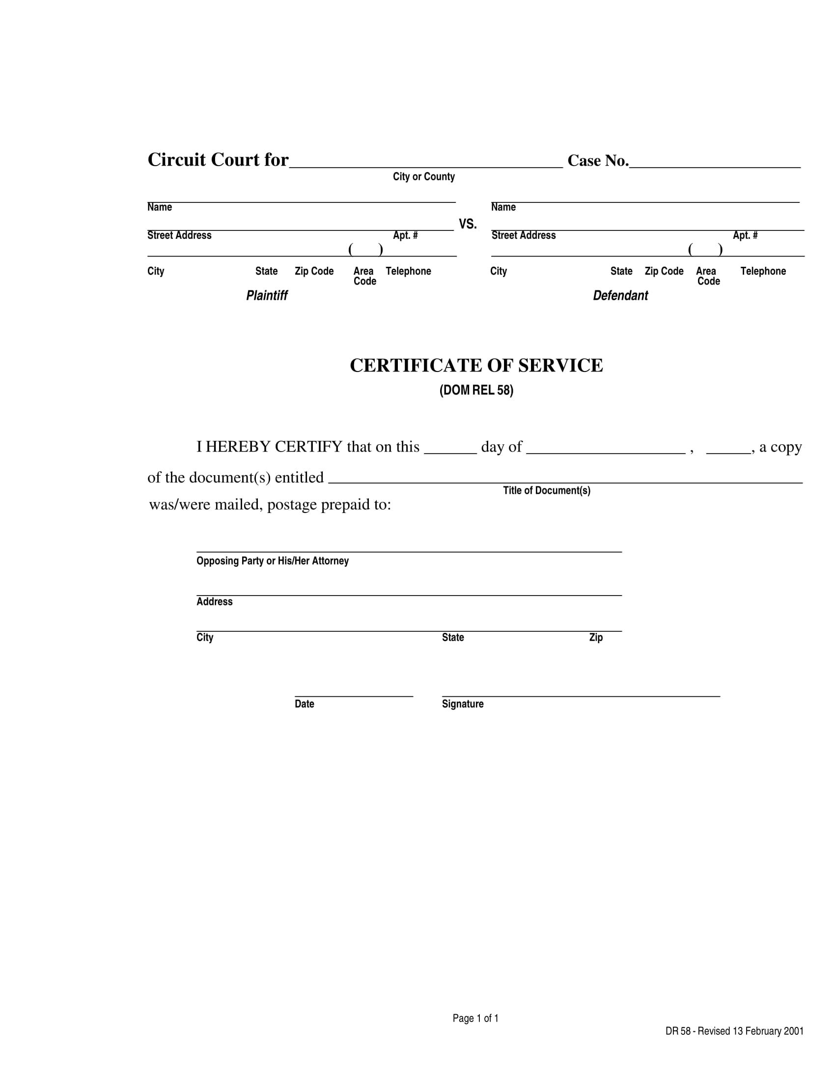 FREE 19+ Service Forms for Varieties of Purposes in PDF | Ms Word