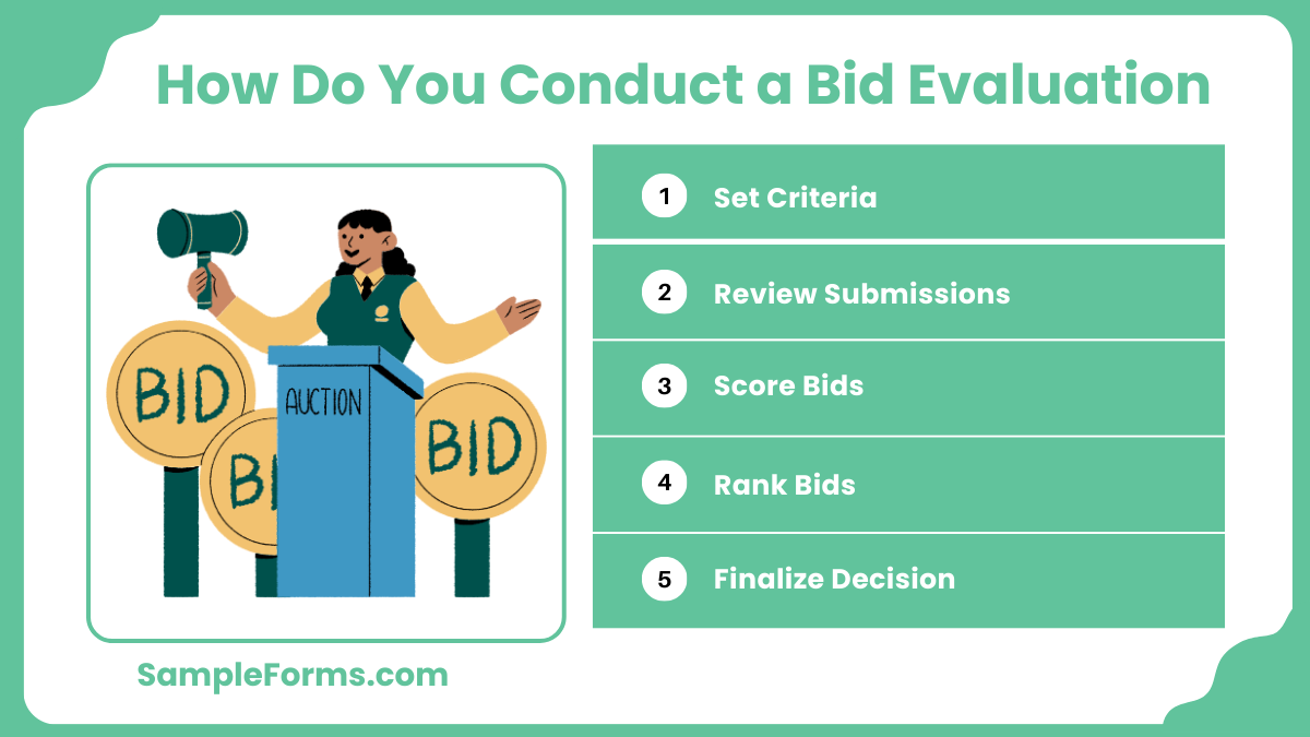 FREE 11+ Bid Evaluation Form Samples, PDF, MS Word, Google Docs