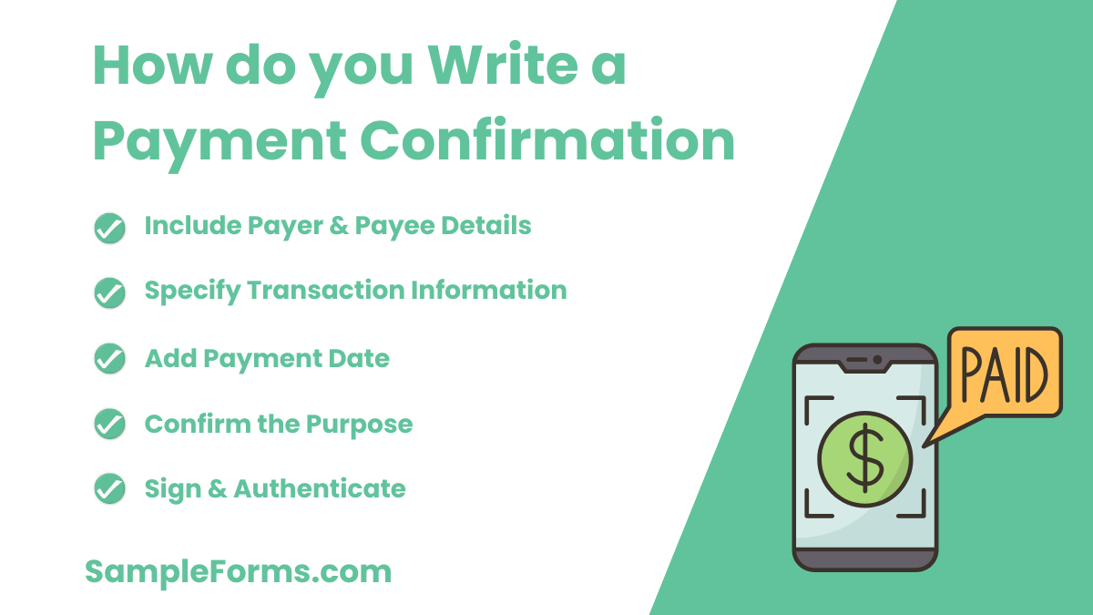 FREE 13+ Payment Confirmation Form Samples, PDF, MS Word, Google Docs