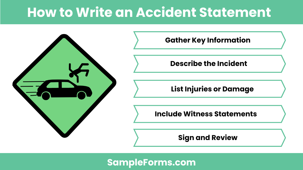 FREE 9+ Accident Statement Form Samples, PDF, MS Word, Google Docs