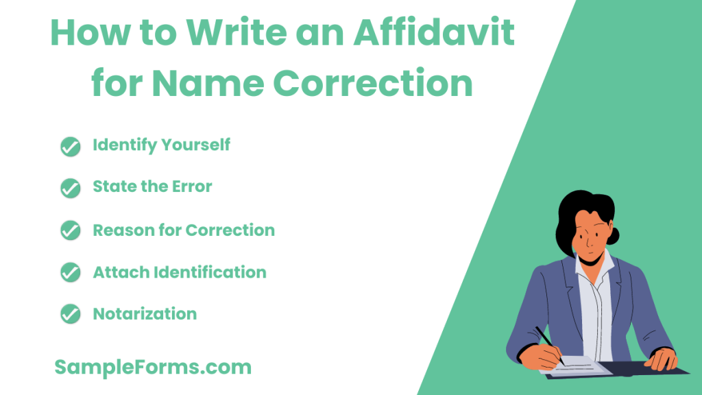 FREE 11+ Correction Affidavit Form Samples, PDF, MS Word, Google Docs