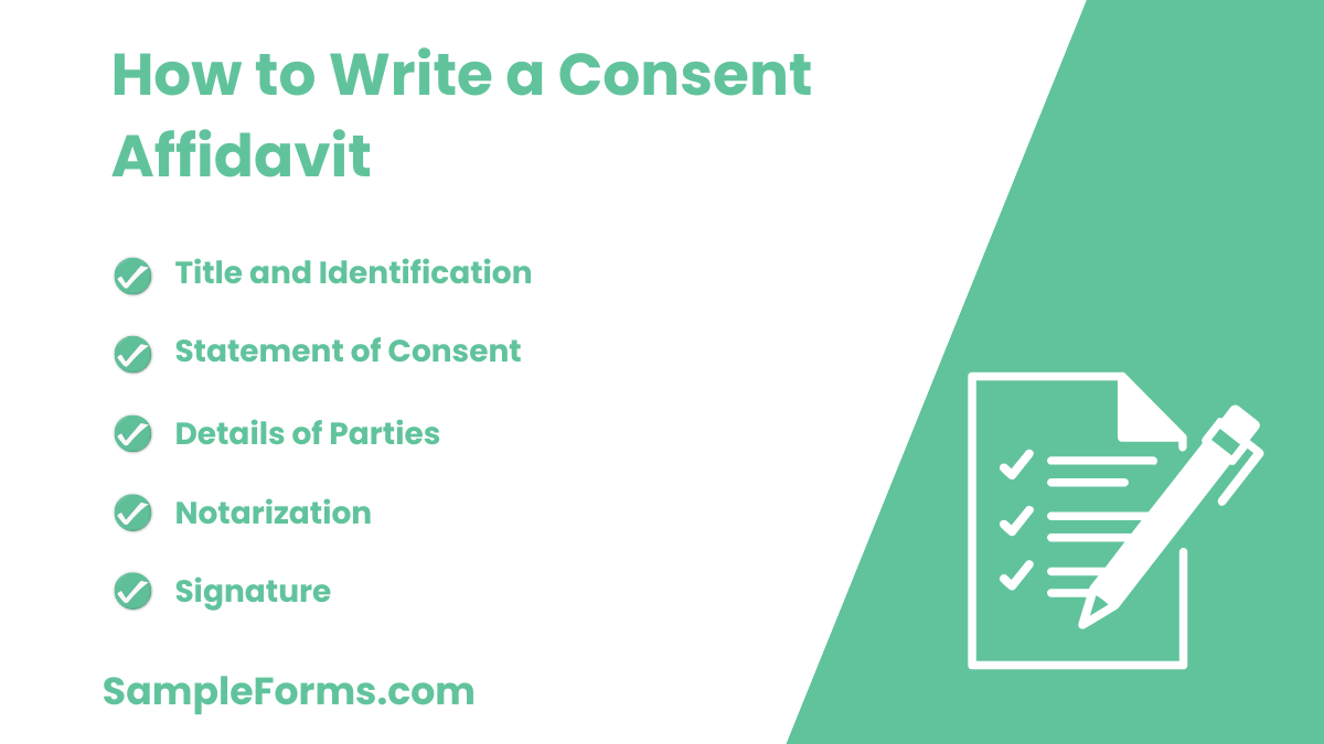 FREE 9+ Consent Affidavit Form Samples, PDF, MS Word, Google Docs