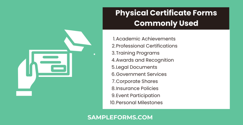 FREE 11+ Physical Certificate Form Samples, PDF, MS Word, Google Docs