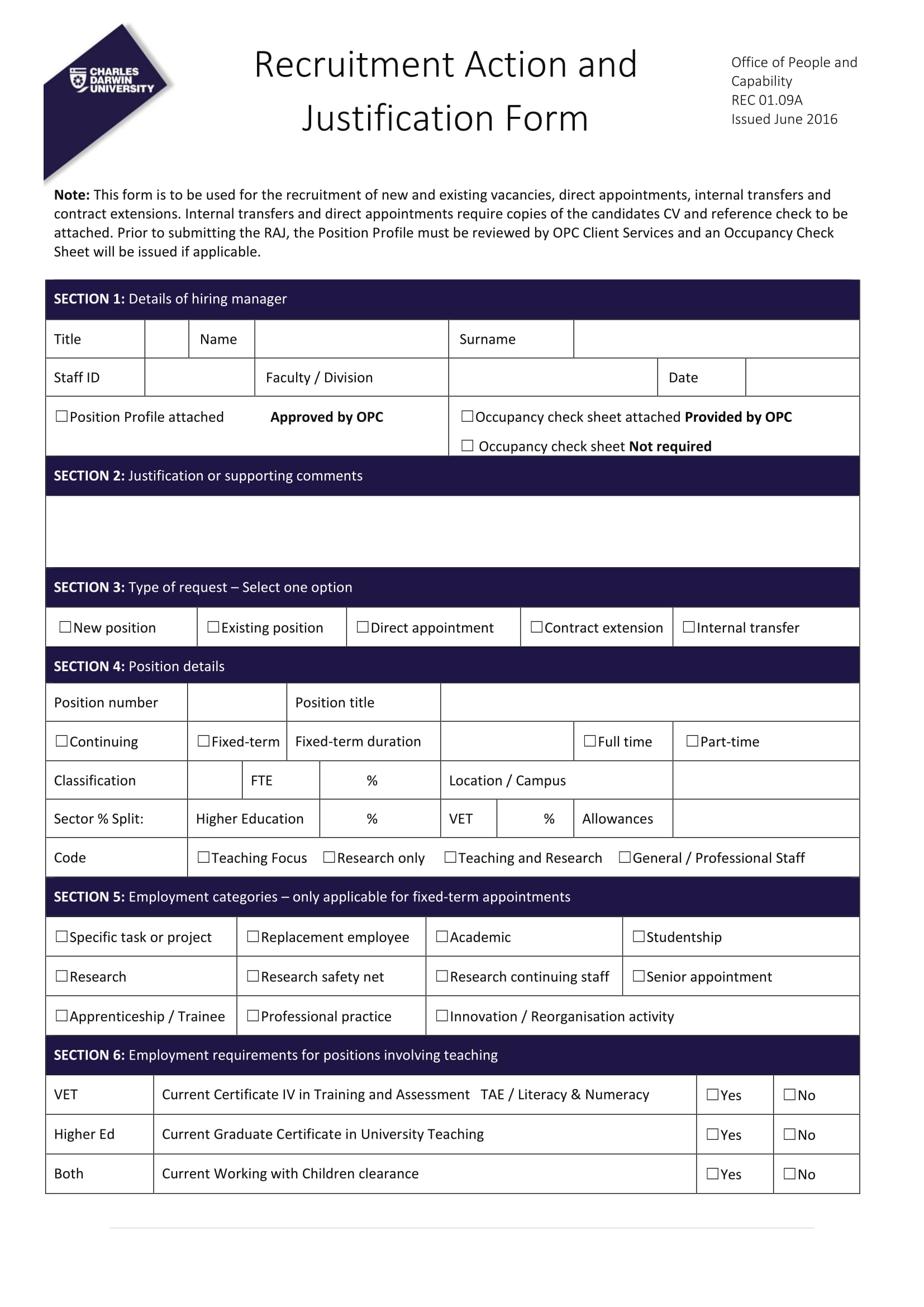 Types of Action Forms for Making Plans and Setting Goals [ With 10 ...