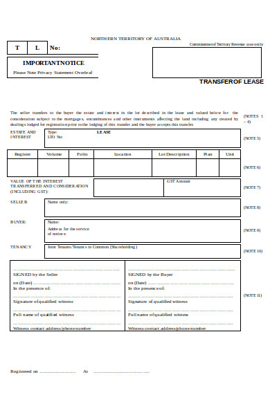 FREE 10+ Land Transfer Form Samples, PDF, MS Word, Google Docs