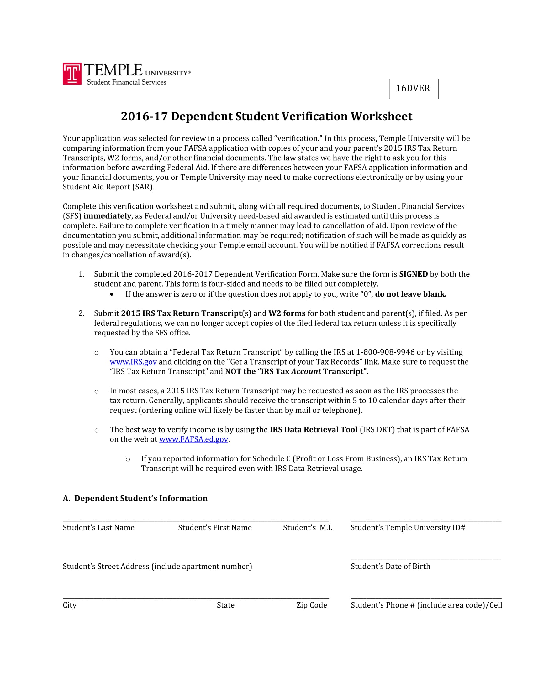 How To Fill Out A Dependent Verification Form Usages Purpose Steps 