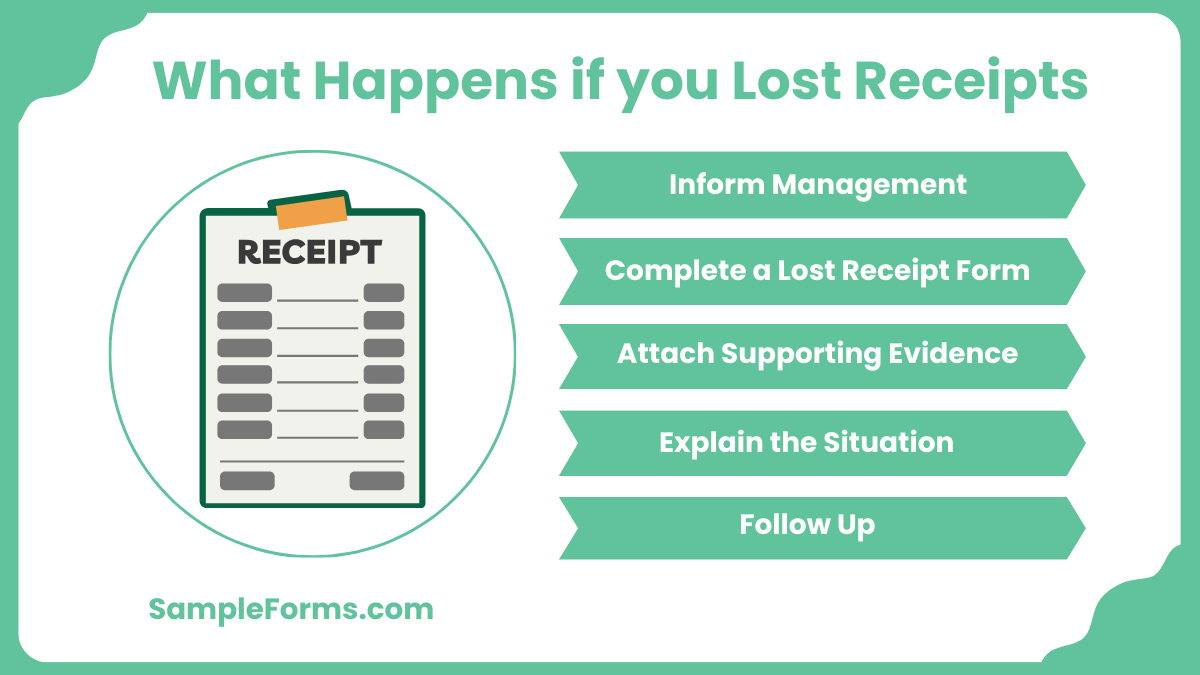 FREE 11+ Lost Receipt Form Samples, PDF, MS Word, Google Docs, Excel