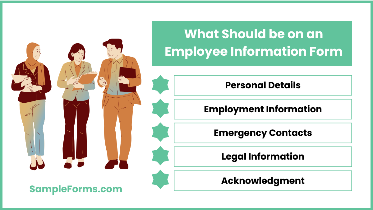 FREE 12+ Employee Personal Information Form Samples, PDF, MS Word ...