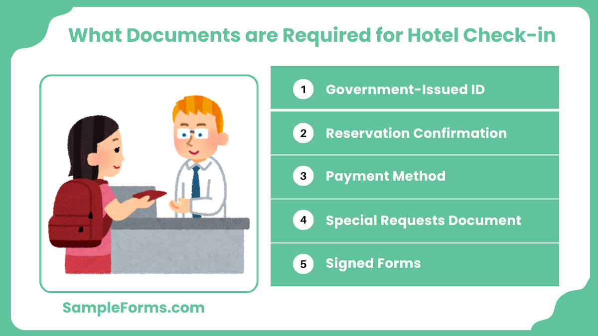 FREE 22+ Hotel Check-In Form Samples, PDF, MS Word, Google Docs