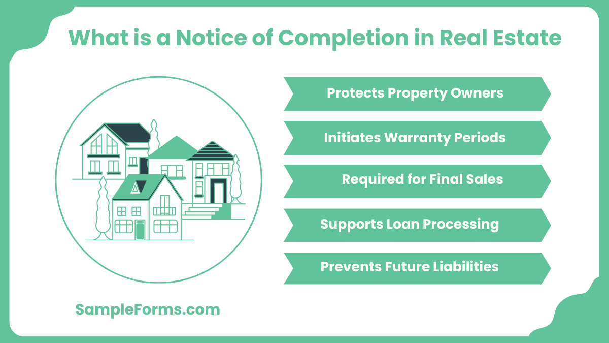 FREE 10+ Notice of Completion Form Samples, PDF, MS Word, Google Docs