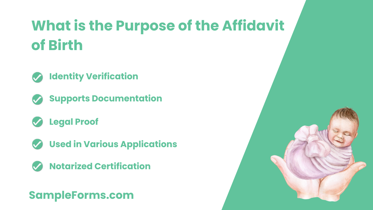 FREE 13+ Birth Affidavit Form Samples, PDF, MS Word, Google Docs