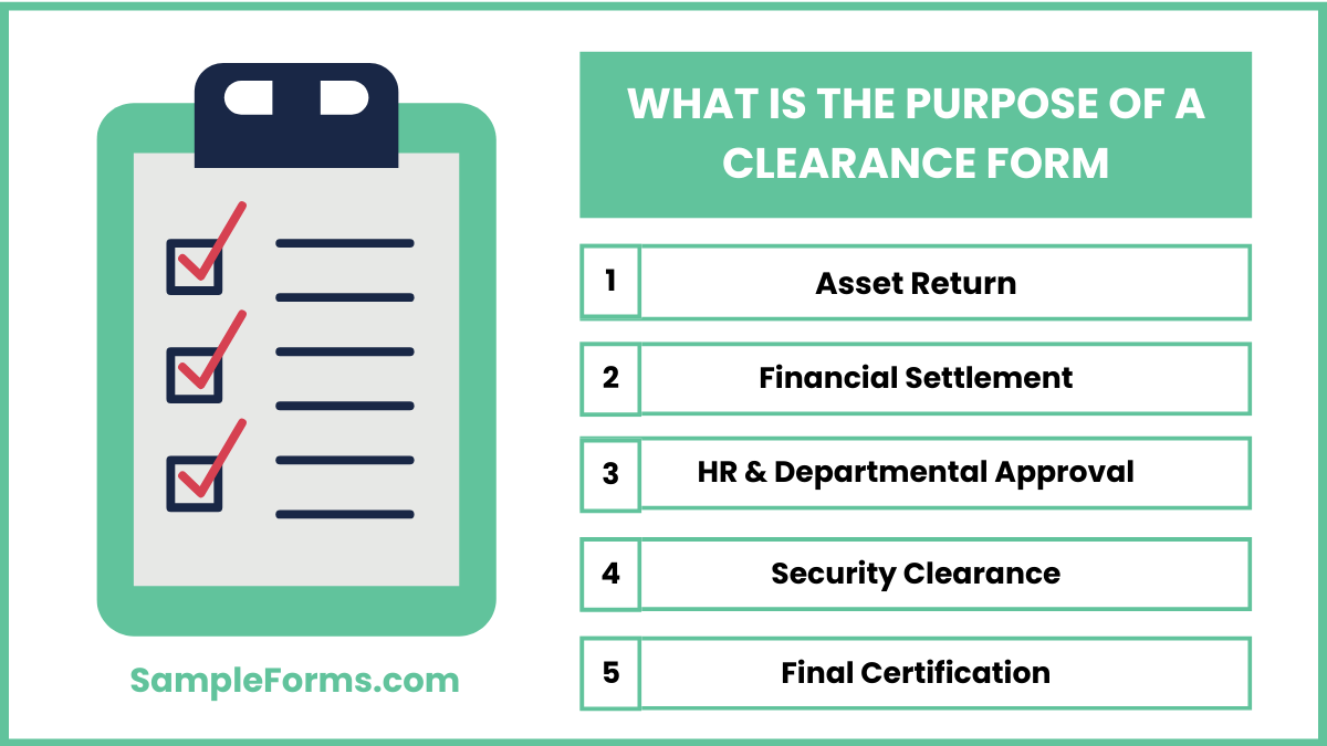 FREE 10+ Resignation Clearance Form Samples, PDF, MS Word, Google Docs