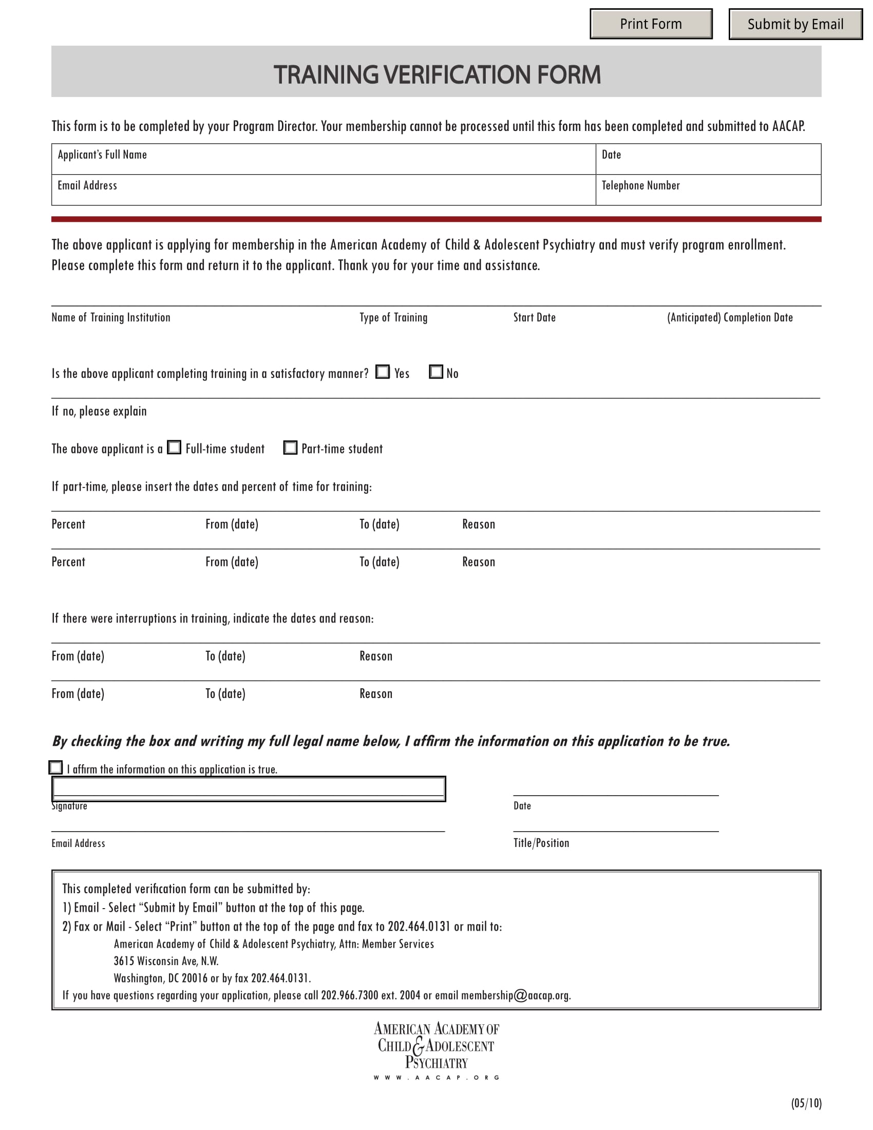 What Is a Training Verification Form? [ Definition, Uses, Significance ]