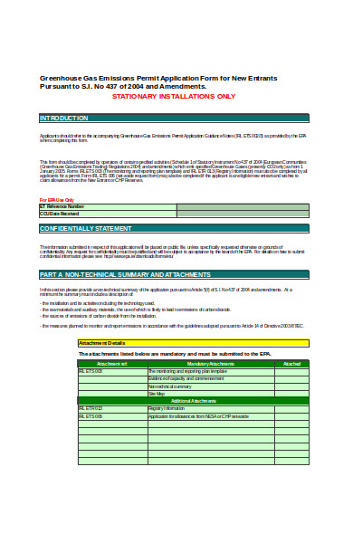 FREE 14+ Permit Application Form Samples, PDF, MS Word, Google Docs, Excel