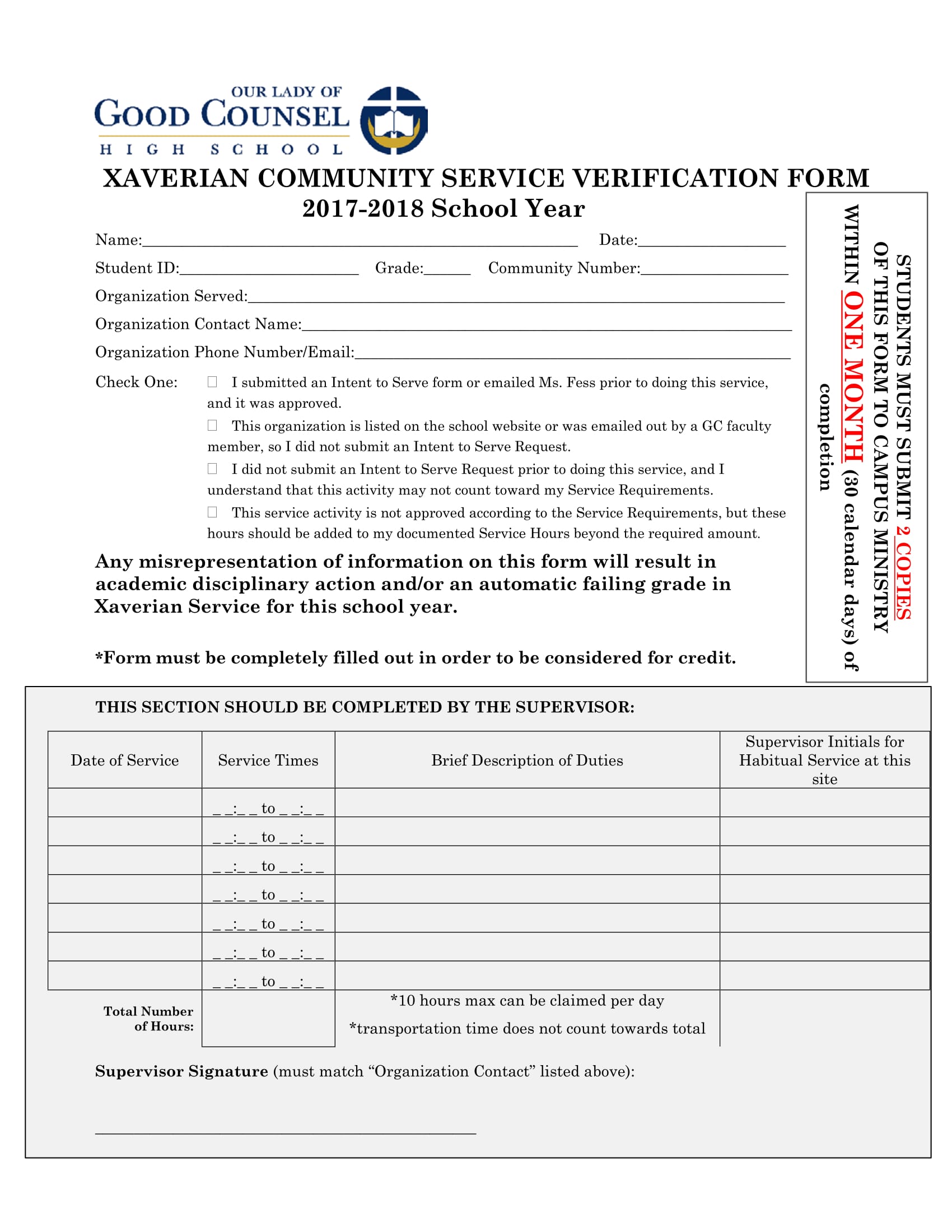 What Is a Service Verification Form? [ Uses, Samples ]