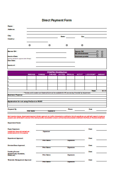 FREE 11+ Payment Application Forms in PDF | Ms Word | Excel
