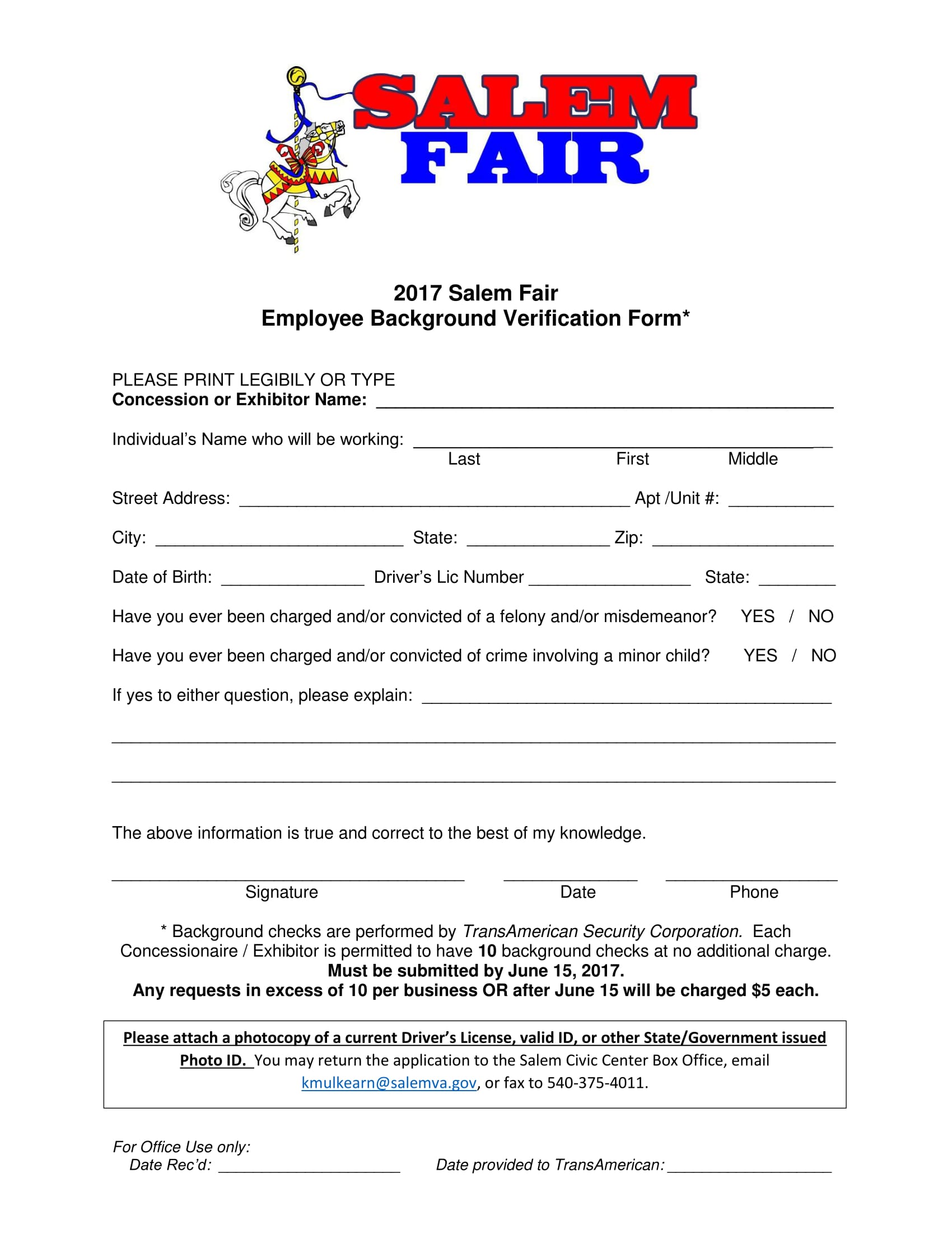 Free 13+ Background Verification Form Samples, PDF, MS Word, Google Docs